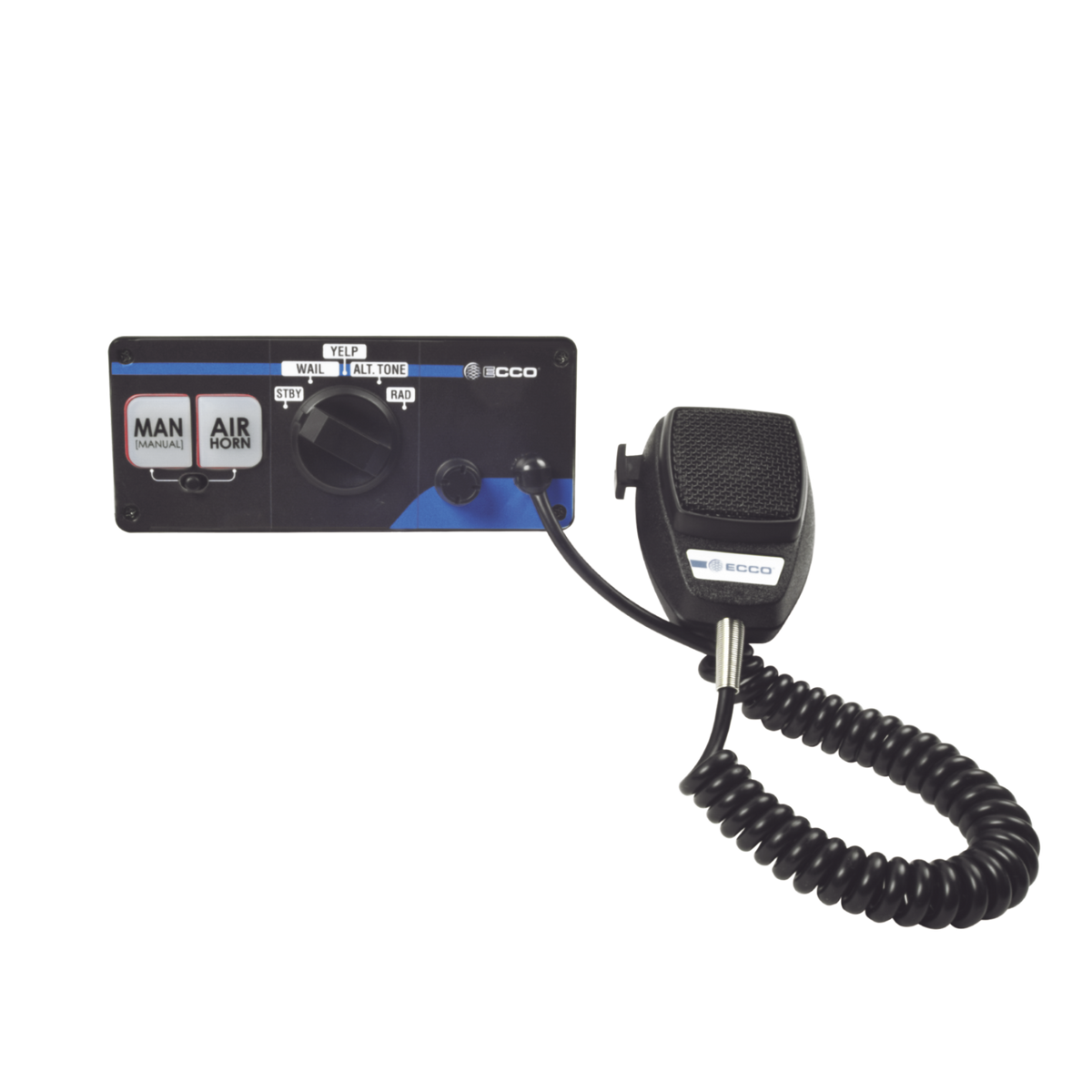 Sirena vehicular 100 W con modo de autodiagnostico— Comsel